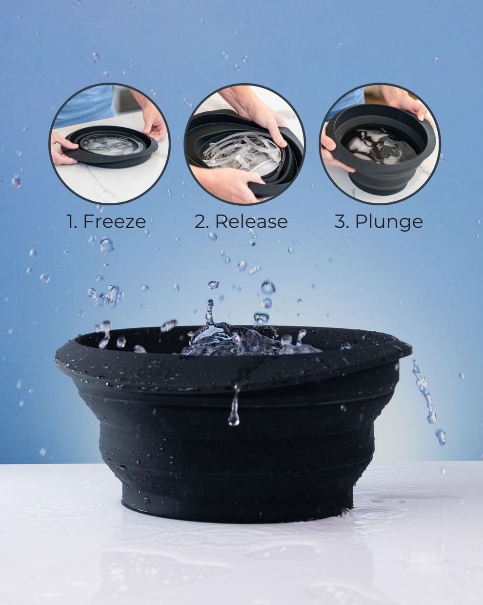Icy-Mojo™ | Ice Bath for Face - Reduce Puffiness & Tighten Skin
